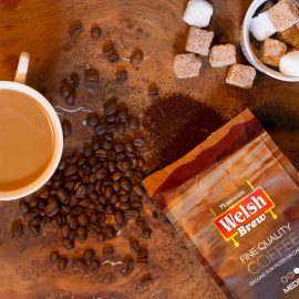 Welsh Brew Medium Ground Coffee: 227g - Welsh Brew Tea